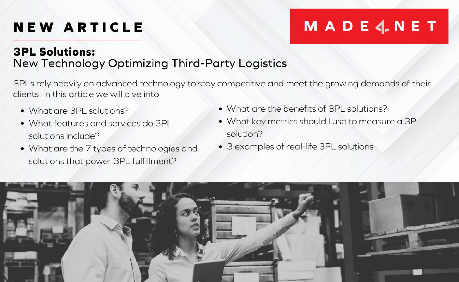 Made4net | The Best WMS Software Solution for Supply Chain