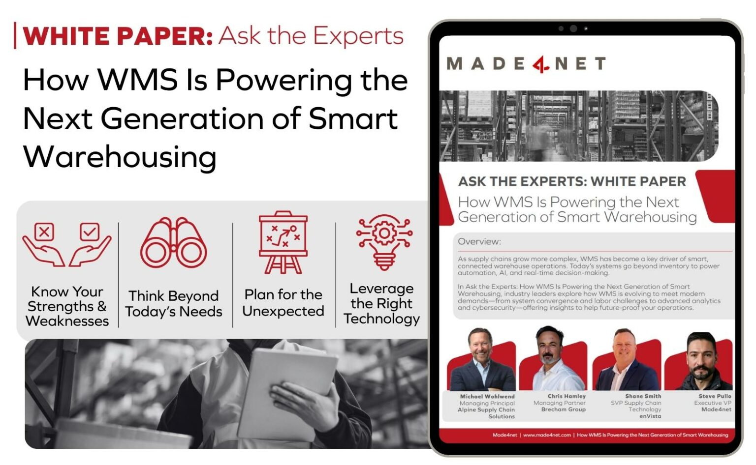 ASK THE EXPERTS - WHITE PAPER: How WMS Is Powering the Next Generation of Smart Warehousing